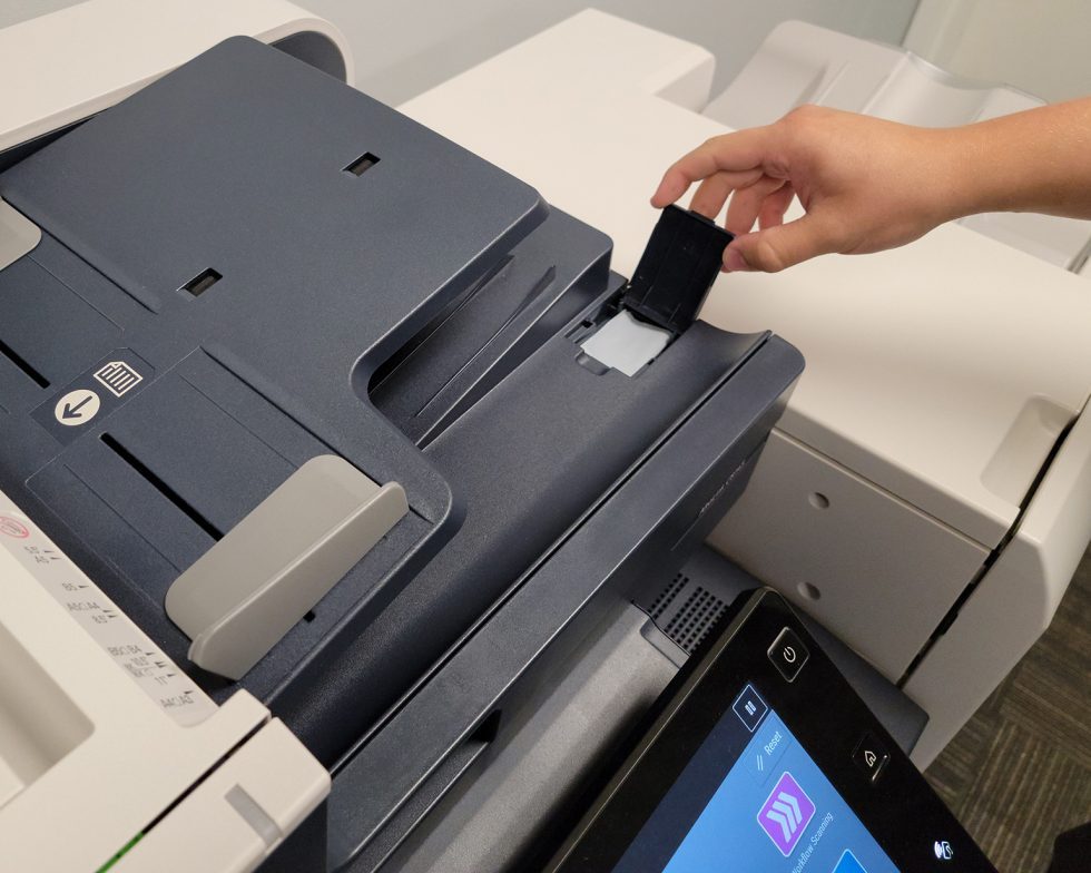 How to remove Black Lines across Copies and Scans on a Xerox printer. - Eastern Engineering