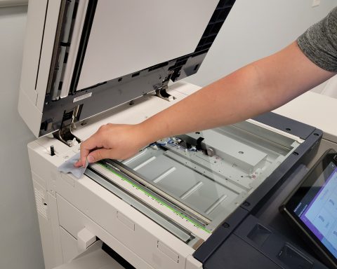 How to remove Black Lines across Copies and Scans on a Xerox printer. - Eastern Engineering